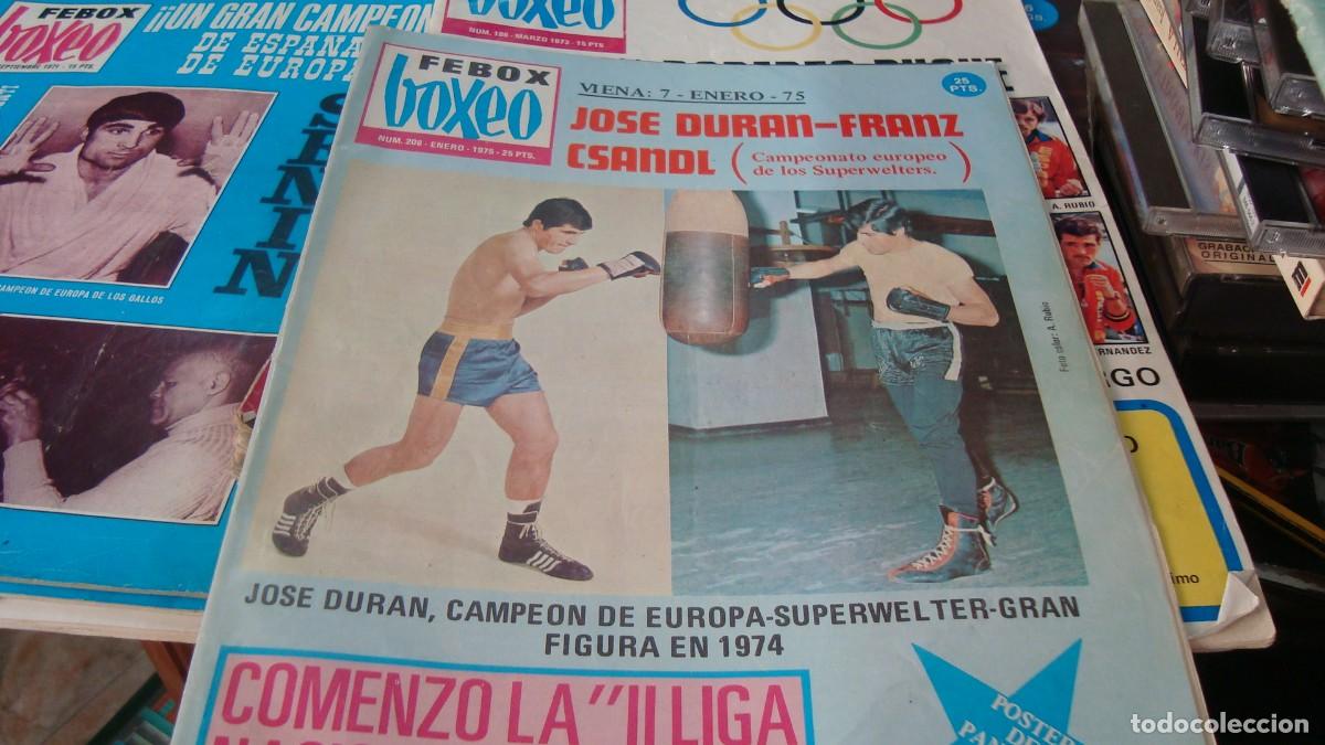 boxeo febox-n°208,enero 1975,jose durán-franz c - Compra venta en ...