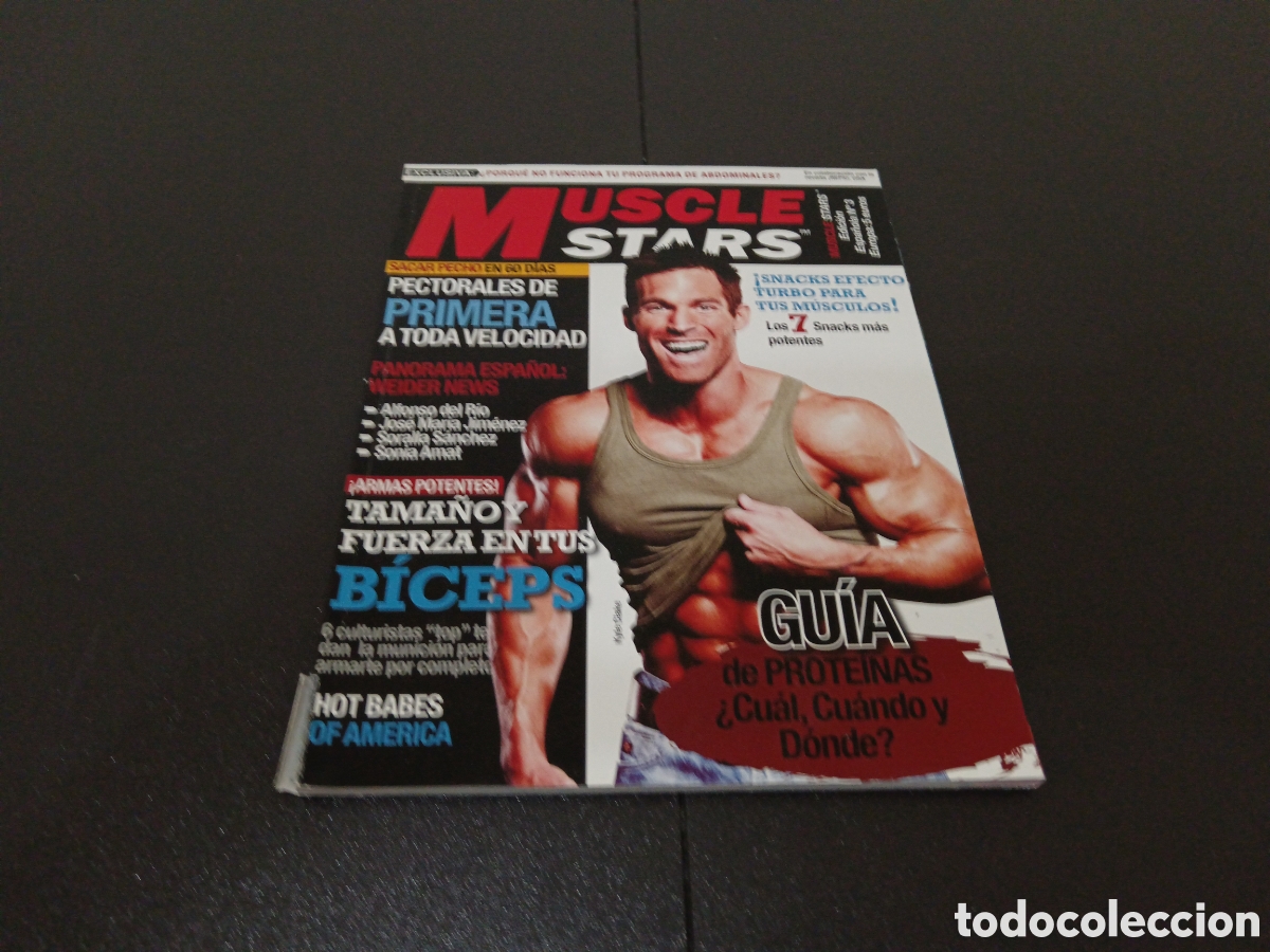 revista muscle stars número 3 año 2011 tamaño y - Compra venta en ...