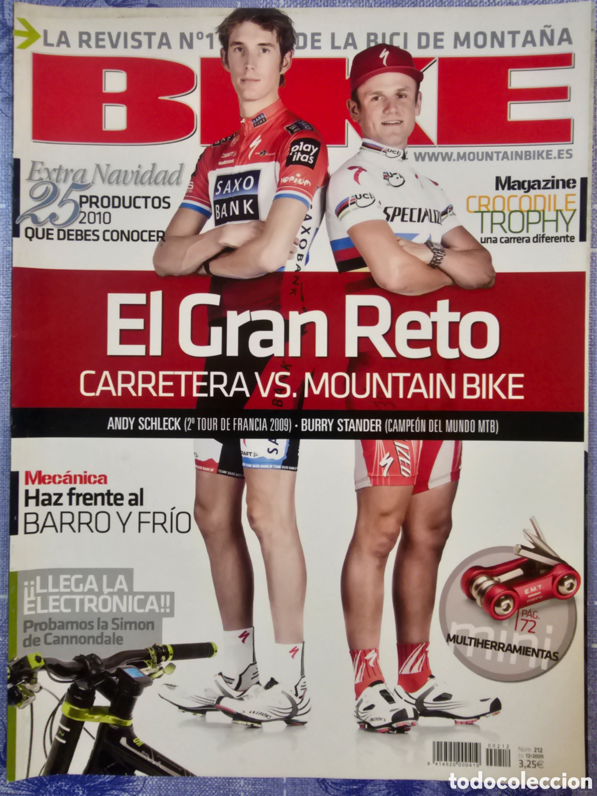 revista bike 212 2010 andy schleck, burry stand - Compra venta en ...