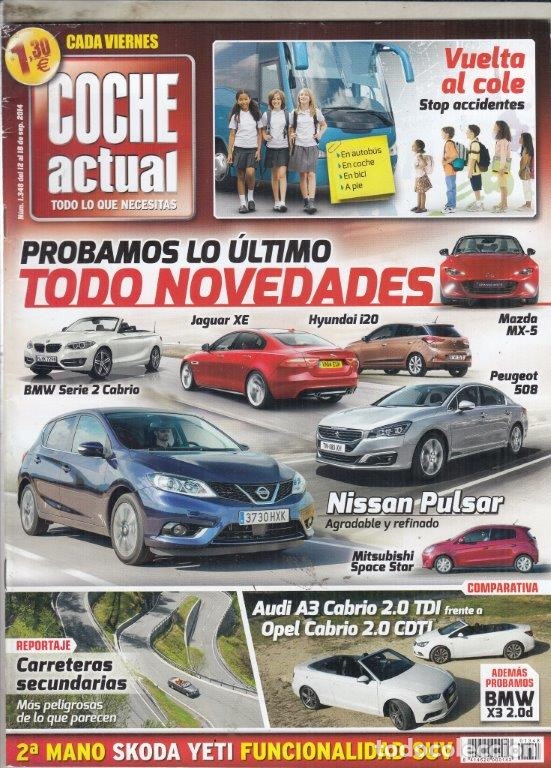 revista coche actual nº 1348 año 2014. compara - Comprar Revistas ...