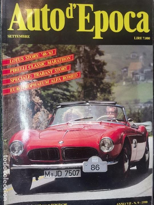 1990 revista auto d`epoca - lotus story - speci - Comprar Revistas ...