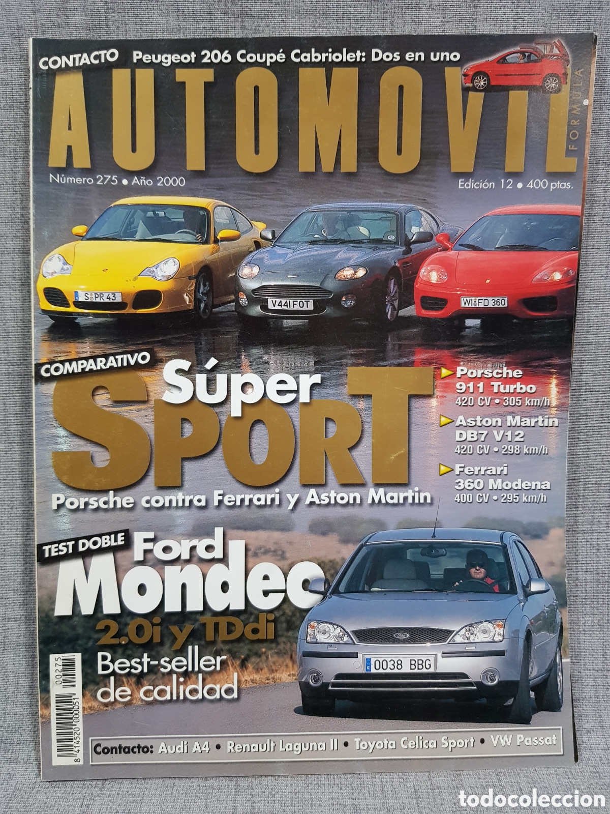 revista automóvil n⁰275 año 2000 edición 12 (ra - Compra venta en ...