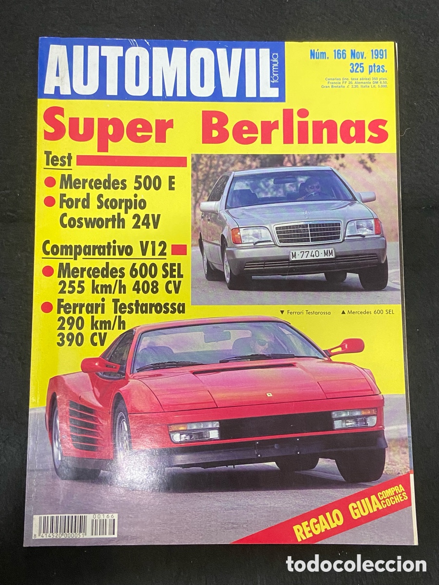 revista automóvil fórmula número 166 noviembre - Compra venta en ...