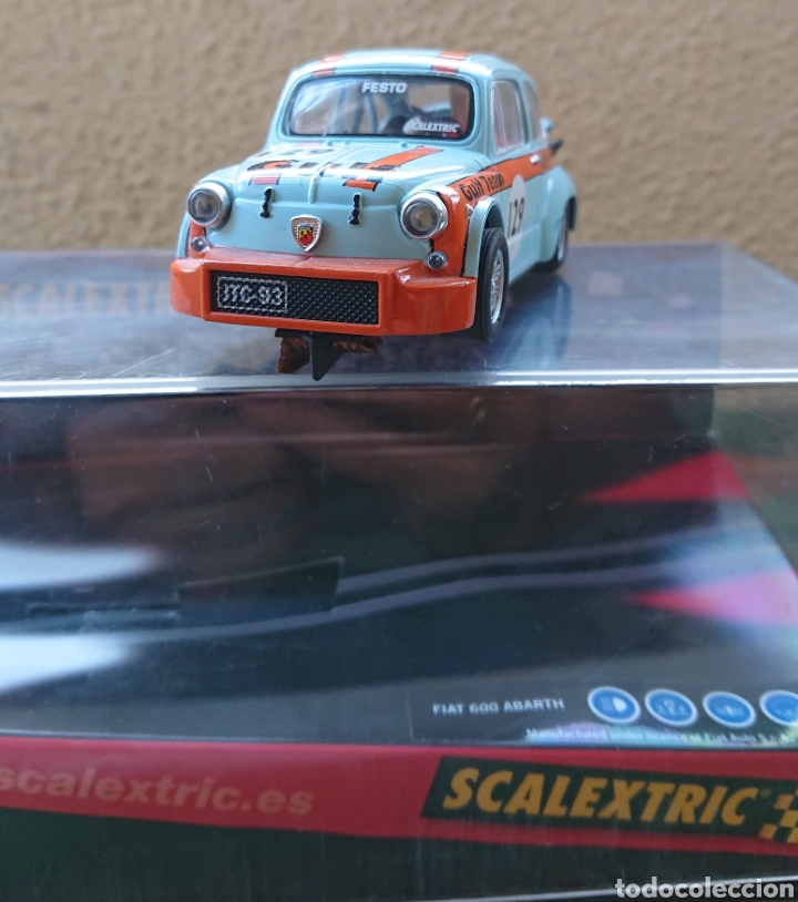 scalextric, fiat 600,abarth, en caja original, - Comprar Scalextric ...