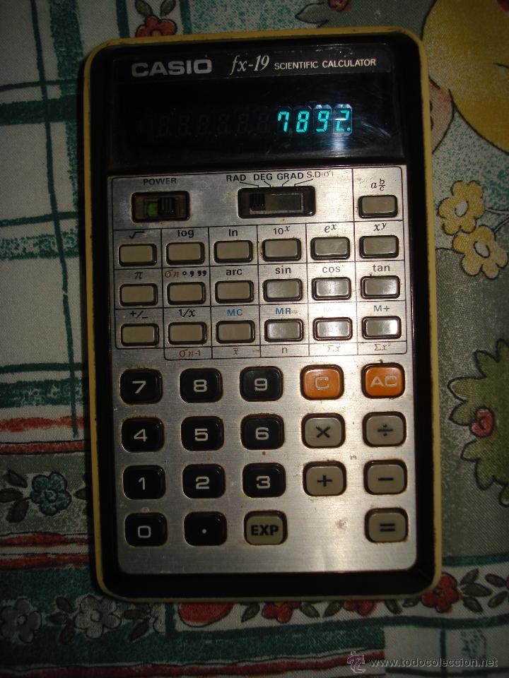 calculadora casio fx-19 scientific calculator , - Comprar en ...