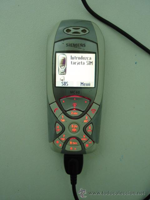 teléfono móvil siemens mc60 color titanio de mo - Comprar en ...