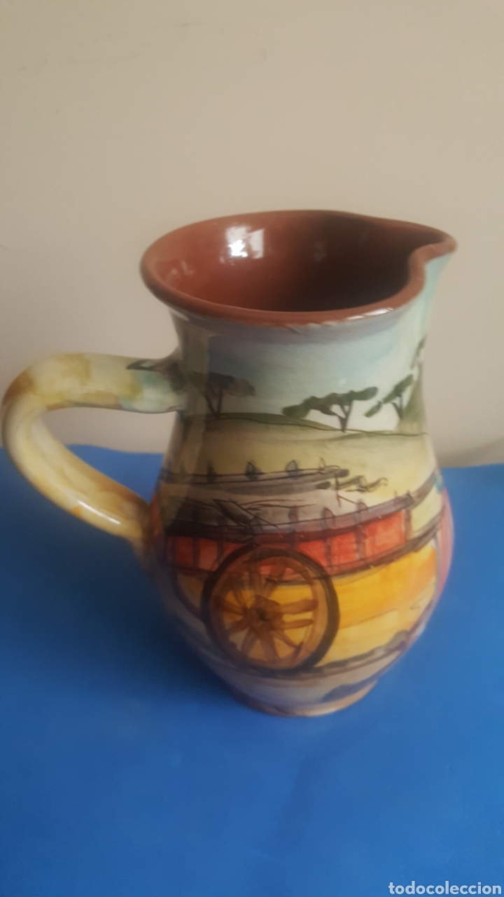 precioso jarro de ceramica portuguesa sellado - Comprar artículos de ...