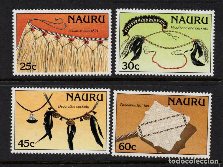 nauru 332/35** - año 1987 - artesania indigena - Comprar en ...