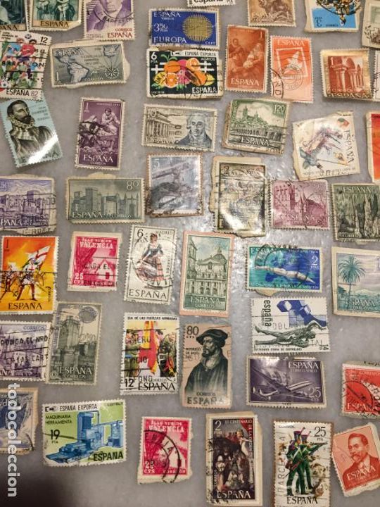 antiguo gran lote de sello / sellos de españa m - Comprar sellos usados ...