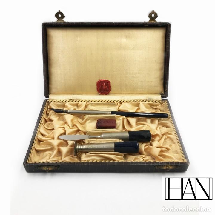 antiguo kit de sello. en caja original. - Comprar Colecciones de sellos ...