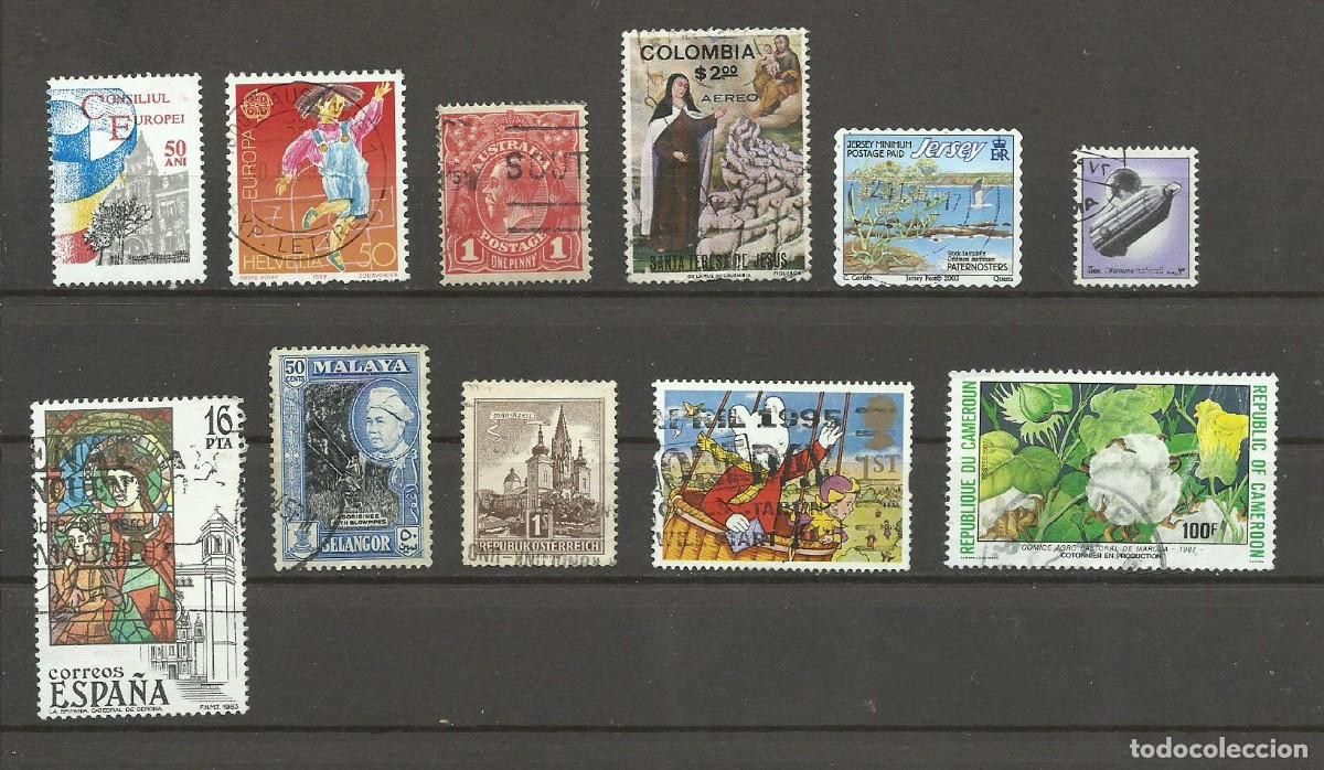 11 sellos de distintos países - lindos - buen p - Buy Stamps from other ...
