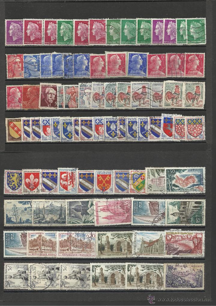 importante lote antiguo de sello clasico france - Comprar Sellos ...