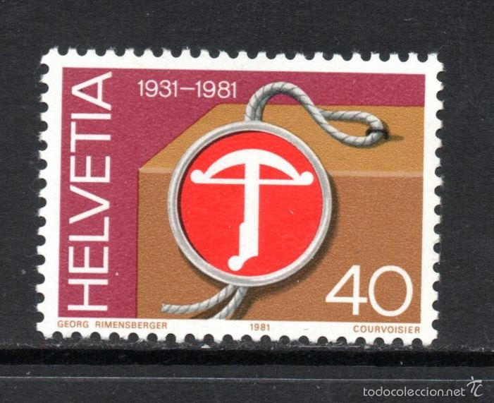suiza 1136** - año 1981 - 50º aniversario de la - Comprar Sellos ...
