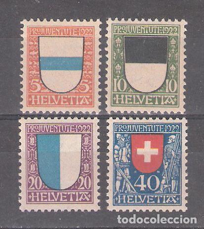 suiza n1 188/191** escudos. serie completa - Comprar Sellos antiguos de ...