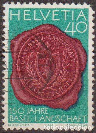 suiza 1983 scott 739 sello º heraldica sello co - Comprar Sellos ...
