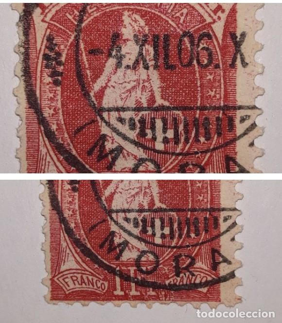 sello suiza.. helvetia. 1 franco. nº 79..carmin - Comprar Sellos ...