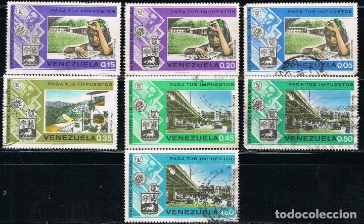 venezuela - lote de 7 sellos - varios (usado) l - Comprar Sellos ...