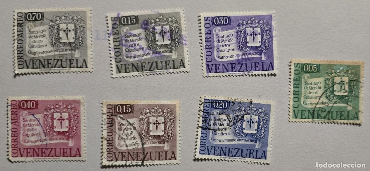 7 sello usado venezuela 1958 fundacion santiago - Compra venta en ...