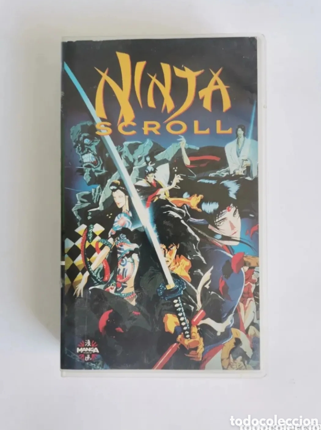 ninja scroll yoshiaki kawajiri vhs manga 1995 - Compra venta en ...