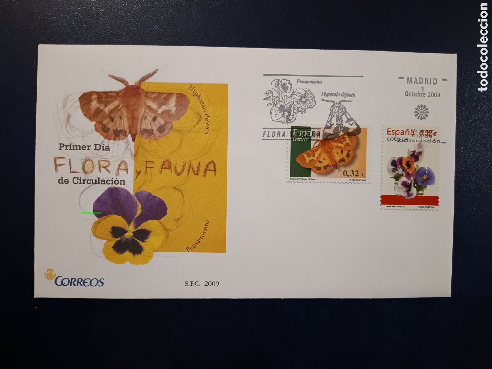 sobre primer día - flora y fauna - hyphoraia de - Compra venta en ...