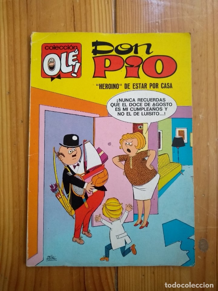 colección olé # 19 - don pío heroíno de estar p - Comprar Tebeos Ole ...