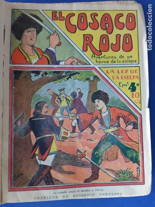 el cosaco rojo -editorial ” el gato negro”-comp - Comprar Tebeos ...