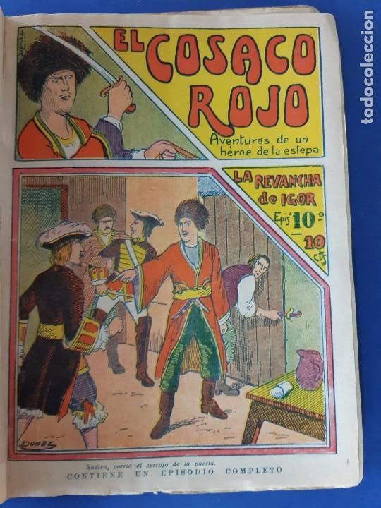 el cosaco rojo -editorial ” el gato negro”-comp - Comprar Tebeos ...