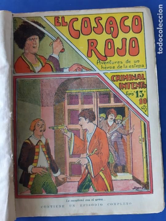 el cosaco rojo -editorial ” el gato negro”-comp - Comprar Tebeos ...