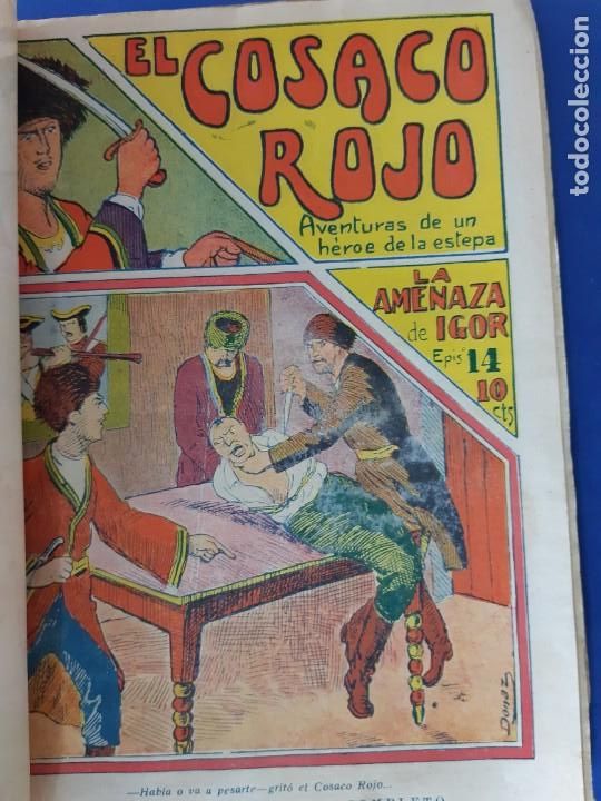el cosaco rojo -editorial ” el gato negro”-comp - Comprar Tebeos ...