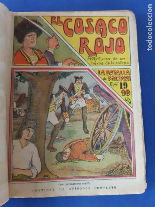 el cosaco rojo -editorial ” el gato negro”-comp - Comprar Tebeos ...