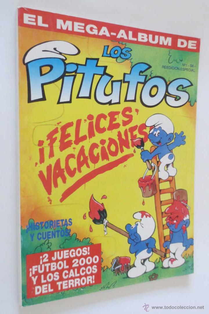 el mega album de los pitufos - Comprar Tebeos Españoles Almanaques en ...