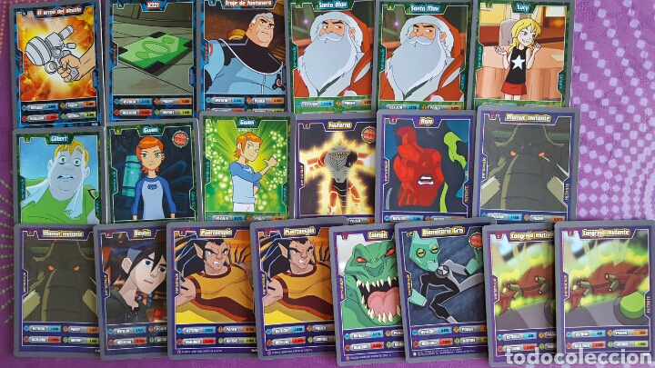 lote 76 cartas ben 10 alien adventures año 2010 - Comprar Trading Cards ...