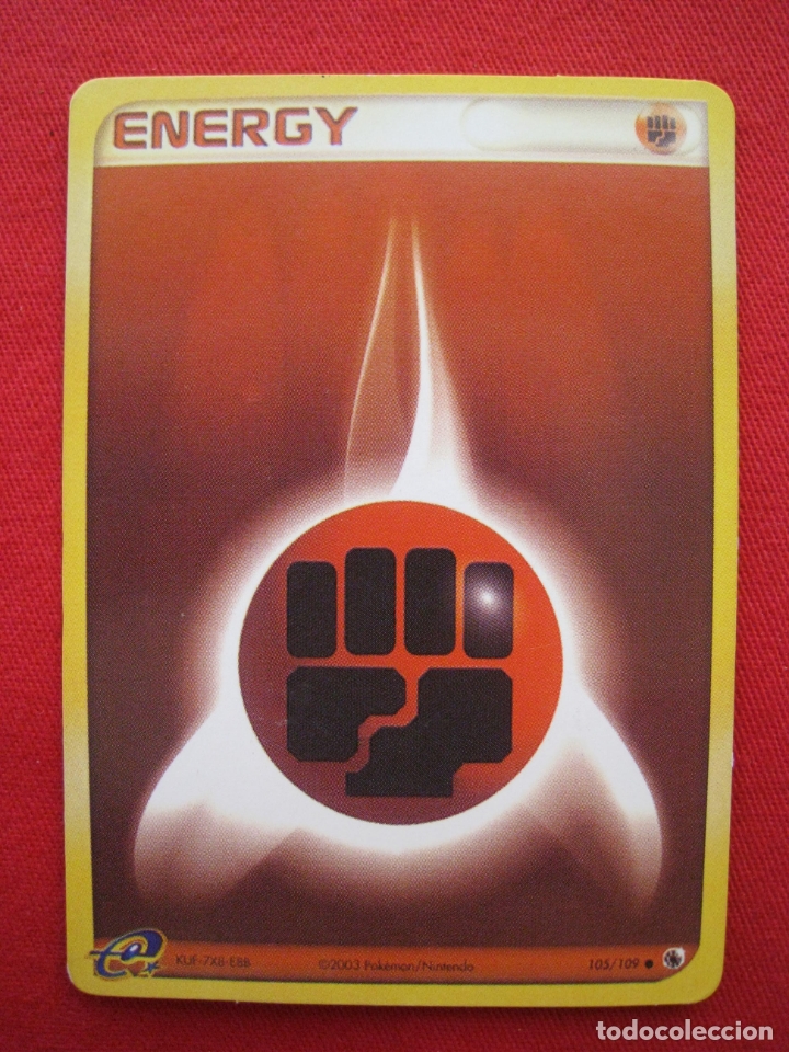 ficha pokemon - energy. - Comprar Trading Cards antiguas en ...