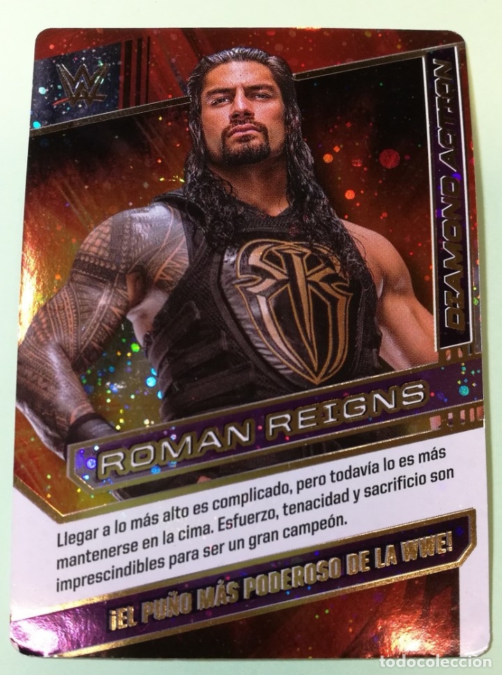 wwe action cards panini (2016) nº 17 - diamond - Comprar Trading Cards ...