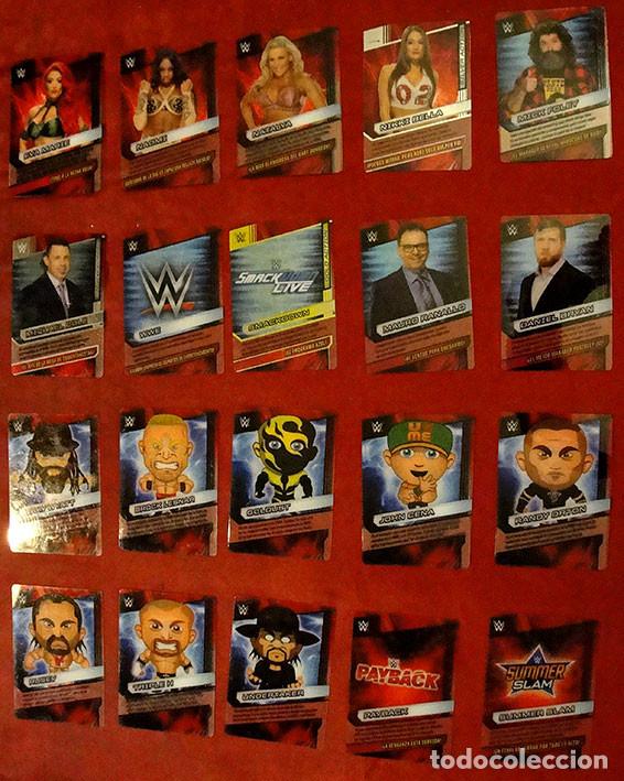 lote 74 action cards - wwe panini 2016 - cromos - Comprar Trading Cards ...