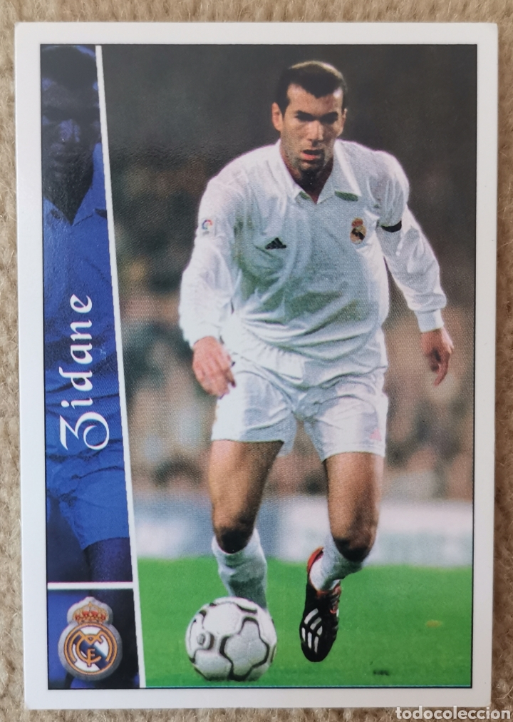 carta zinedine zidane 71 - cromo real madrid cl - Comprar Trading Cards ...