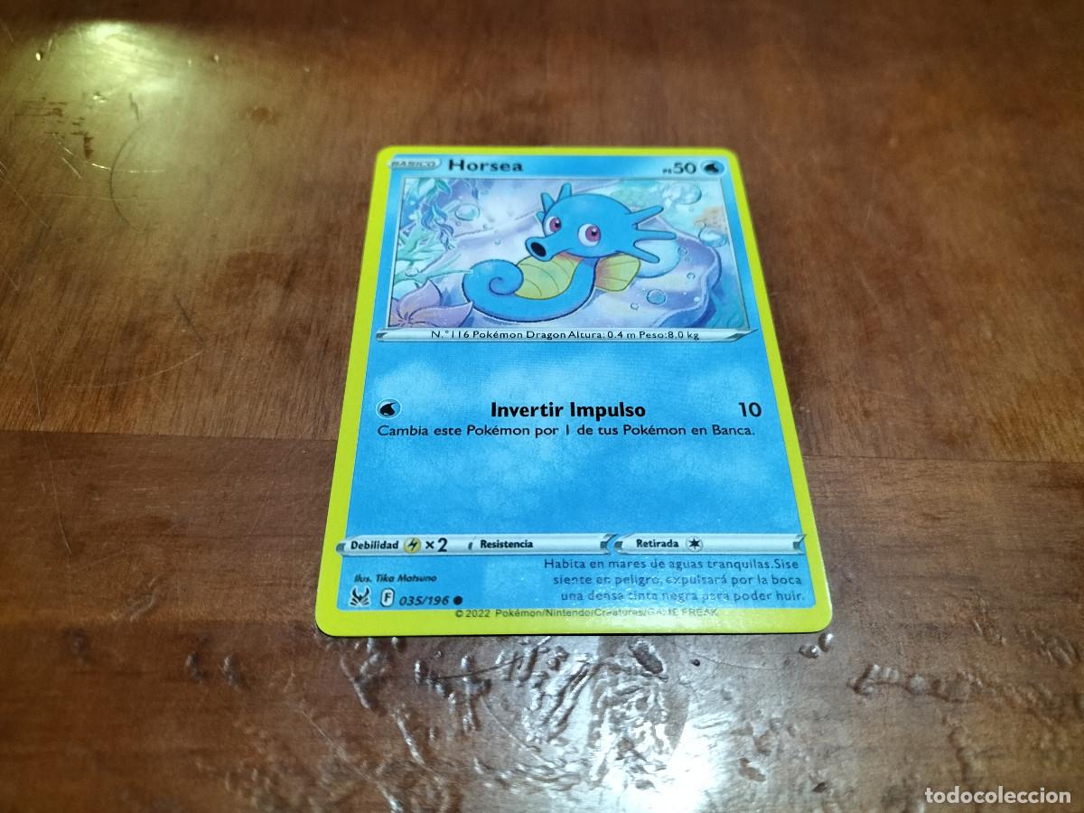 35 horsea pokemon. silver tempest. carta. cromo - Compra venta en ...