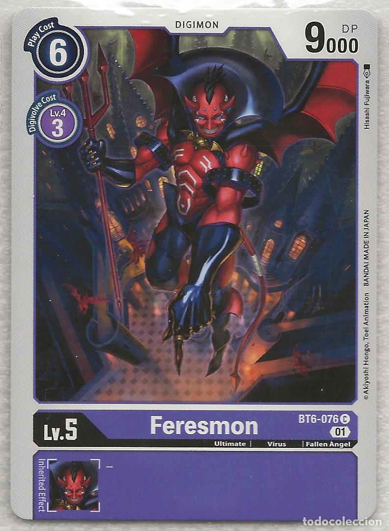 bt6-076 feresmon digimon tcg 2020 - Compra venta en todocoleccion