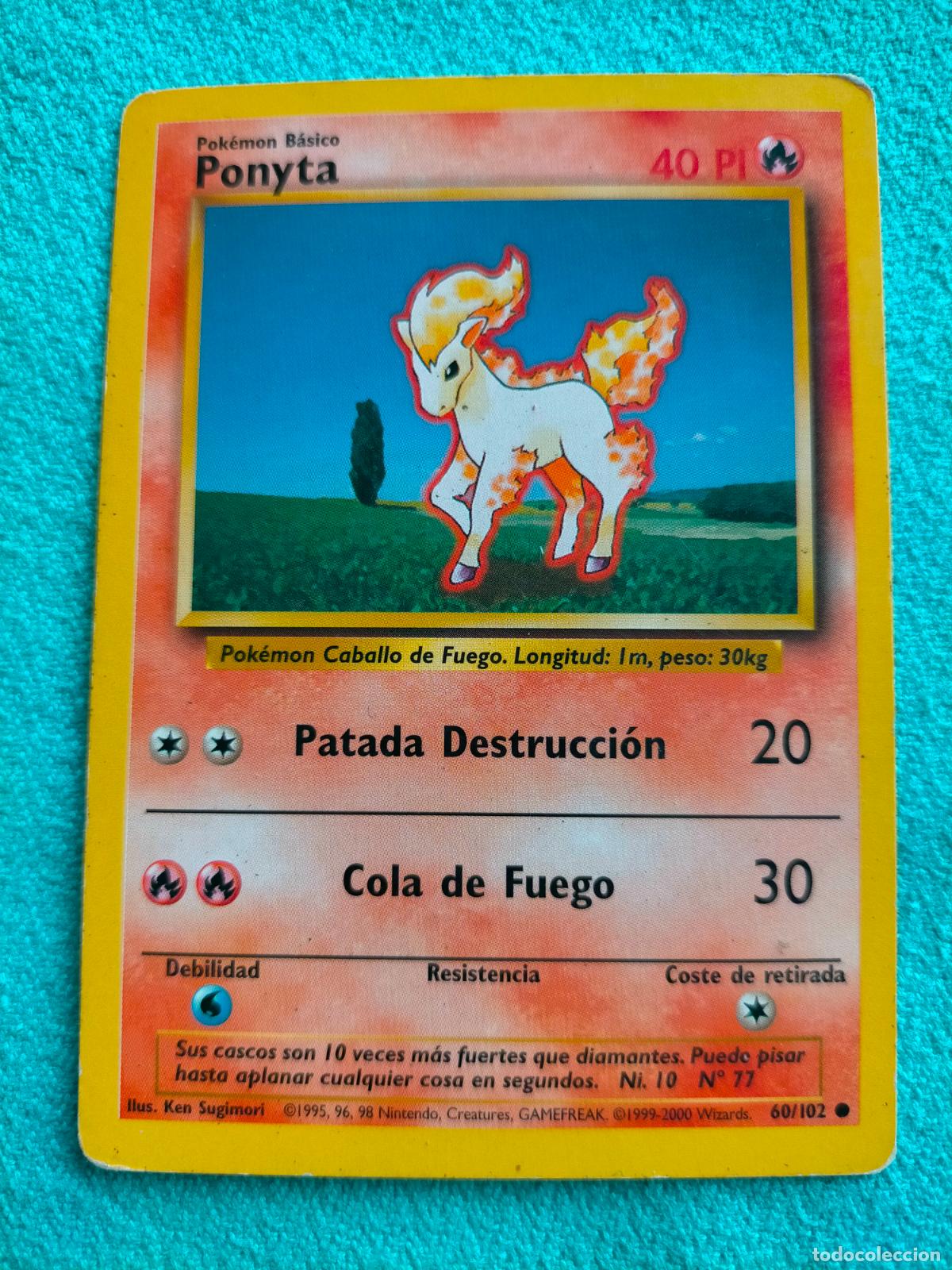 Ponyta Card 1999