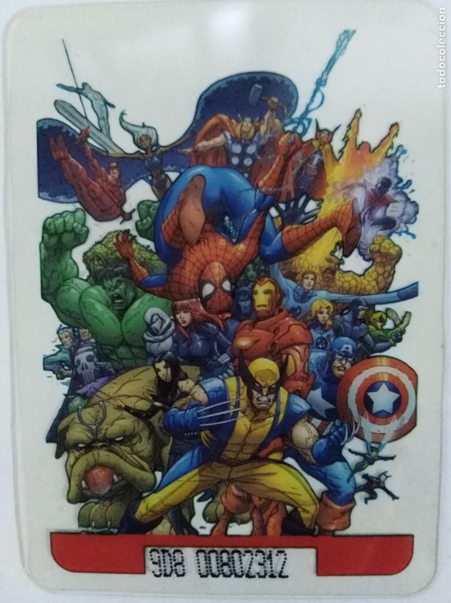 marvel lamincards 96.edibas - Compra venta en todocoleccion