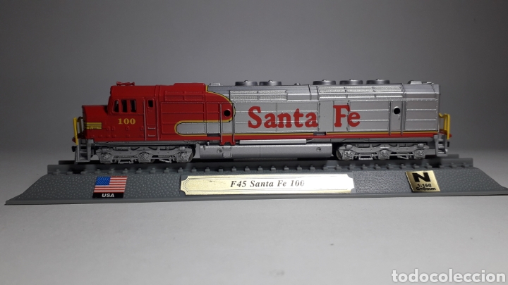 locomotora eeuu f45 santa fe 100 escala n 1/160 - Comprar en ...