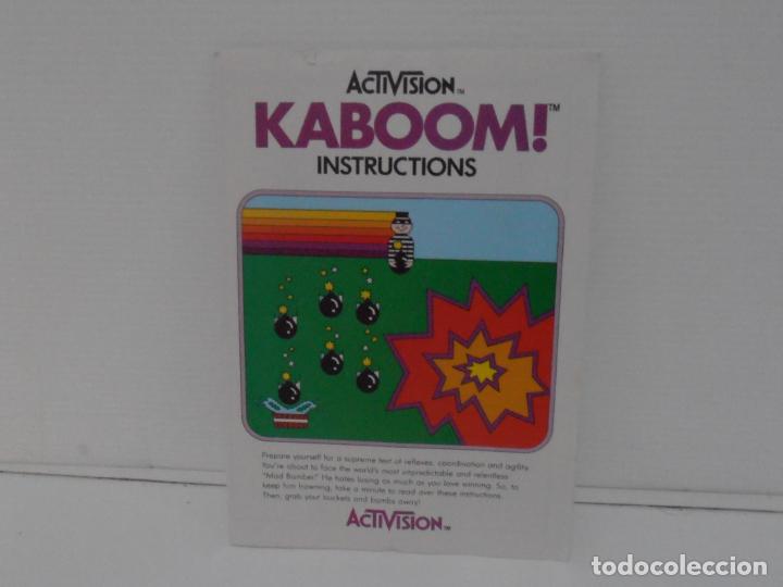 juego atari kaboom, completo, caja e instrucion - Comprar Videojuegos y ...