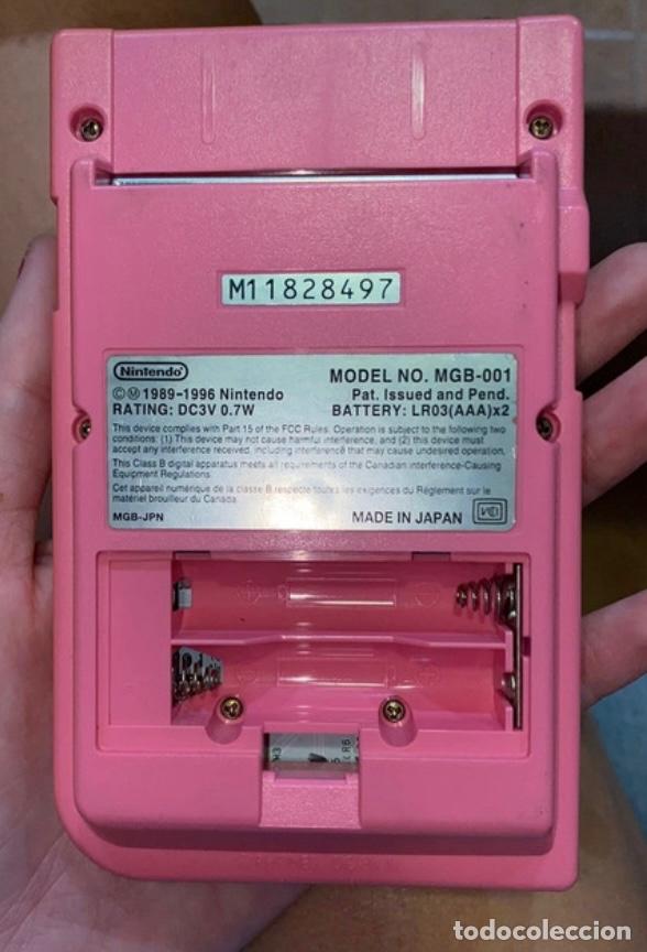 consola game boy pocket rosa - Compra venta en todocoleccion