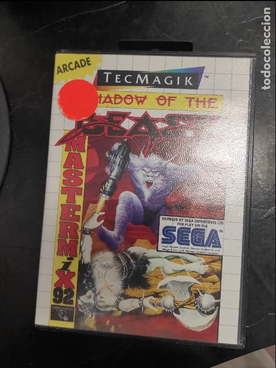 shadow of the beast - sega master system - sin - Compra venta en ...