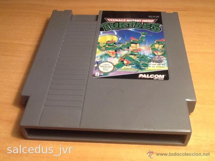 turtles tortugas ninja tmnt nintendo nes pal es - Comprar Videojuegos y ...