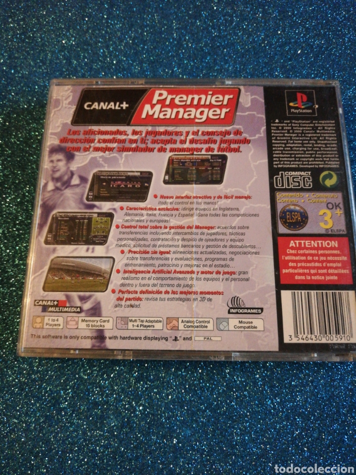 juego ps1 canal + premier manager - Comprar Videojuegos y Consolas PS1 ...