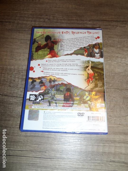 ps2 red ninja end of honour pal uk precintado - Comprar Videojuegos y ...