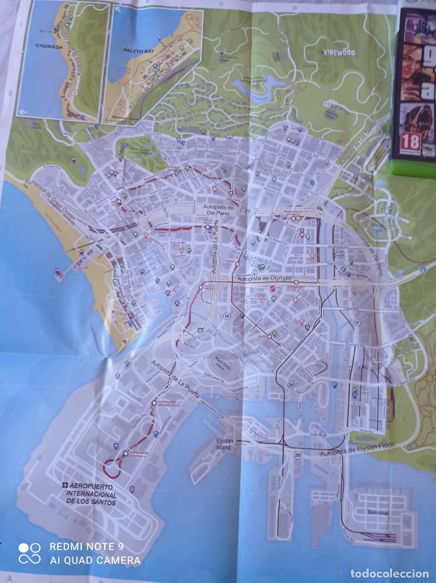 Mapa De Grand Theft Auto V
