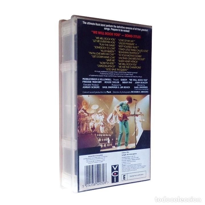 we will rock you / queen / emi vci / vhs 1997 - Comprar Vídeos ...