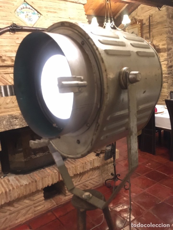 antiguo foco de teatro cine cañón luz - Comprar Lámparas vintage en ...